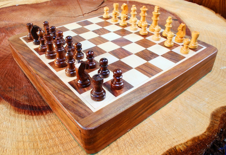 Clan Crests Chess Set Square, Octagonal or Round Magnetic Board With ...