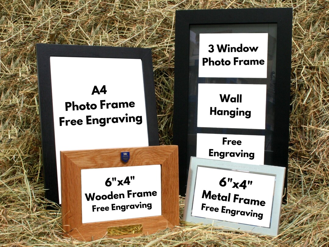 Royal Navy Regiments Personalised Wood or Metal Picture Frame - 4"x6 ...