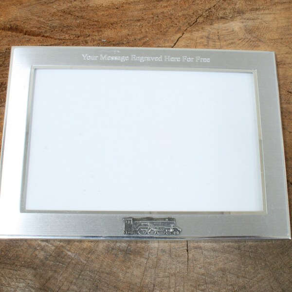 Train Picture Frame - Etsy