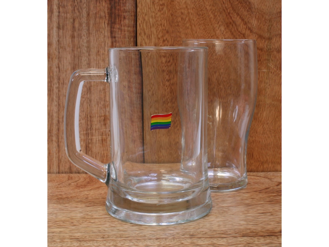 Pride Pint Glass Lager Glass Ale Glass Tankard or Tulip LGBT BLM ...