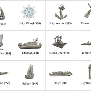 Boats and Vessels Chess Set Square, Octagonal or Round Magnetic Board ...
