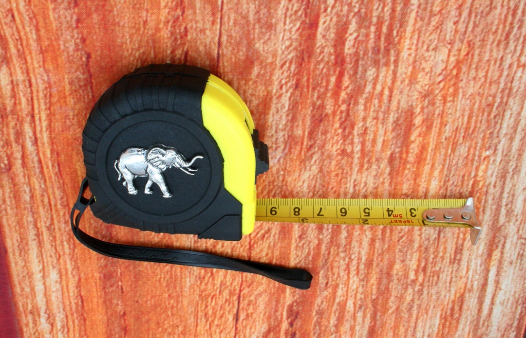 Safari Animals Tape Measure 5m X 19mm Metric & Imperial Home Garage ...
