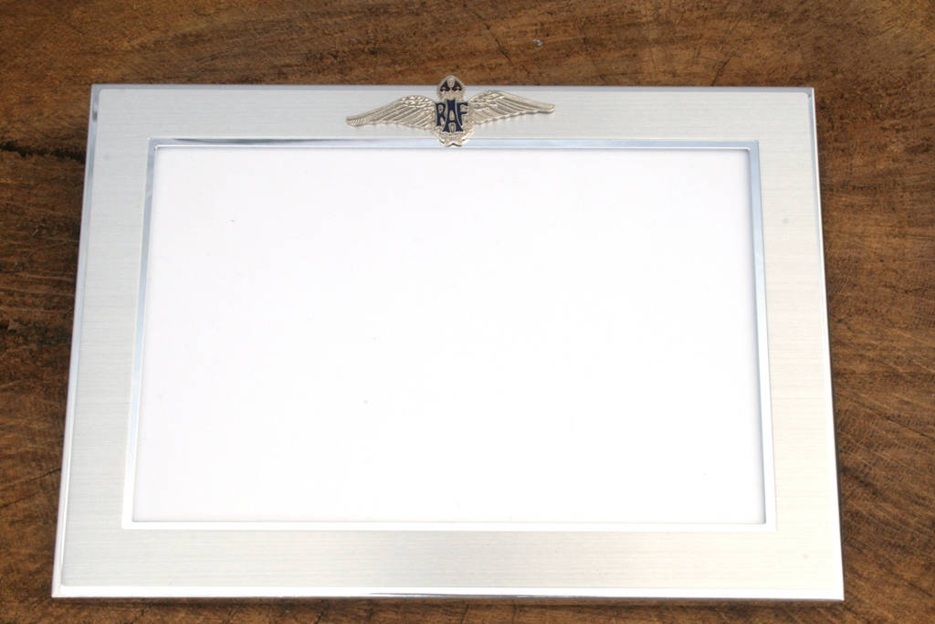 RAF Royal Air Force Wings Large Emblem Picture Frame Gift | Etsy UK