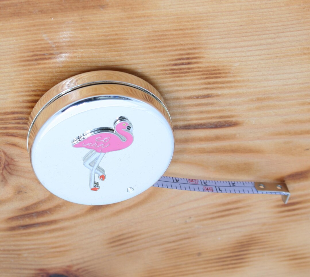 Exotic Birds Silver Plated 1 Meter Tape Measure Free Engraving Parrot ...
