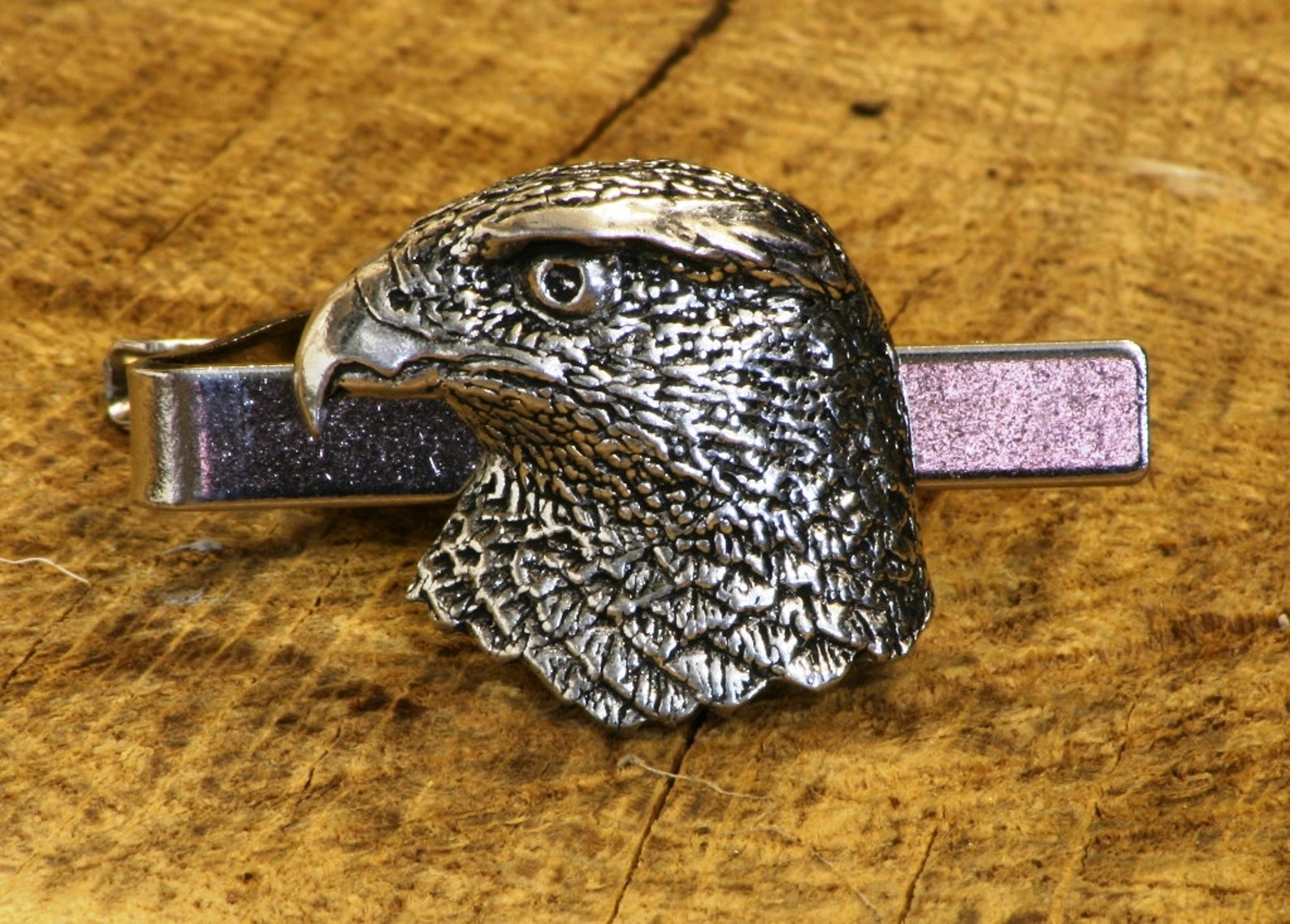 Hawk Head Cufflinks & Tie Tack Slide Clip Mens Falconer Gift | Etsy