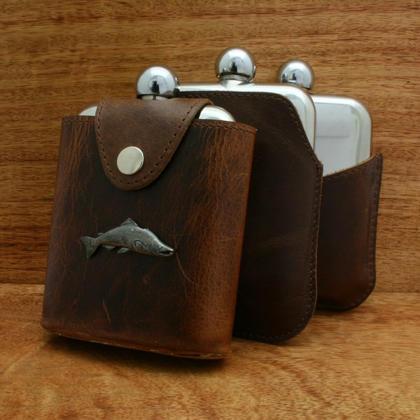 Leather Hip Flask - Etsy
