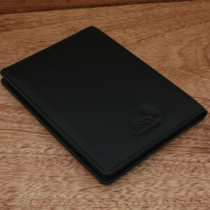 T-rex Whole Real Leather Passport Case RFID Black or Burgundy Dinosaur ...