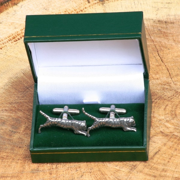 Tiger Cufflinks - Etsy