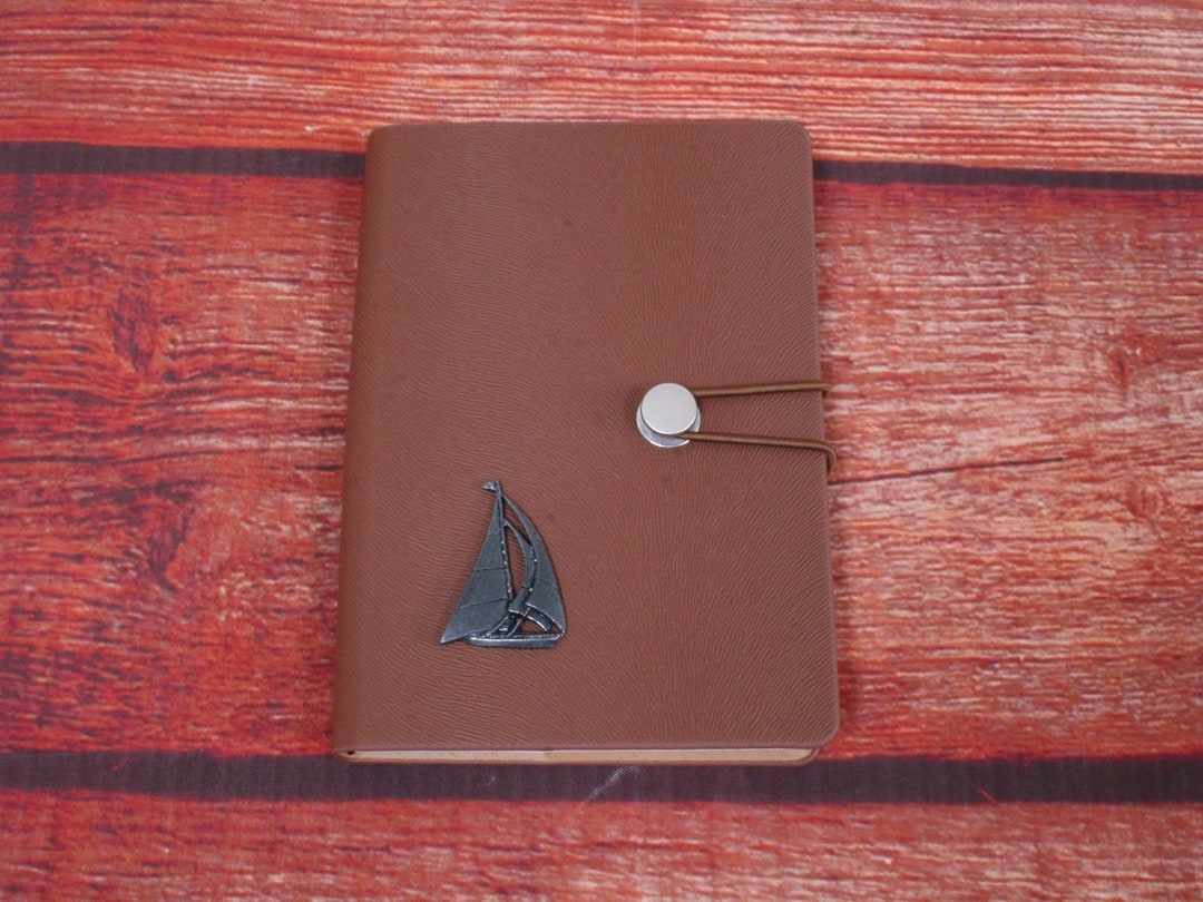 Boats and Vessels Design Notebook A6 Pocket Size Notepad Nautical Ships ...