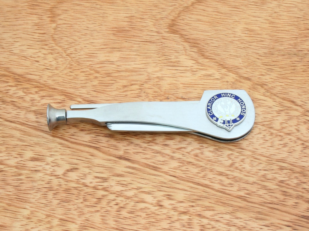 Clan Crests Smokers Pipe Tamper Tool With Bowl Scraper Smokers Scottish ...