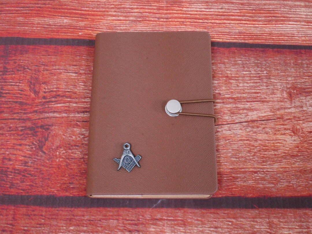 Masonic and Templar Design Notebook A6 Pocket Size Notepad Masonry ...