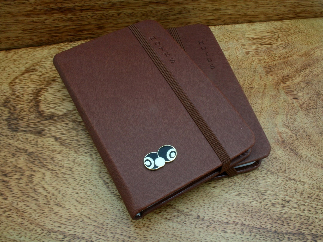 Lawn Bowls Pair of A5 or A6 Notebooks Black, Brown, Grey or Blue ...
