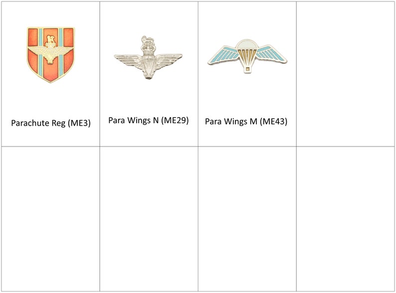 Parachute Regiment Balloon Gin Glass Wine Glass Brandy Glass Champagne ...