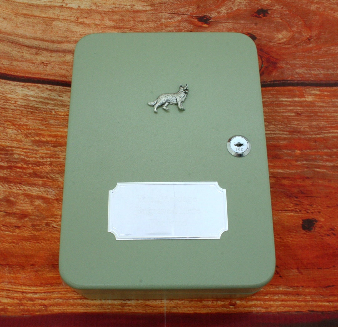 Household Dogs Key Safe Cabinet Box Office Depot With Lock 48 Hooks ...