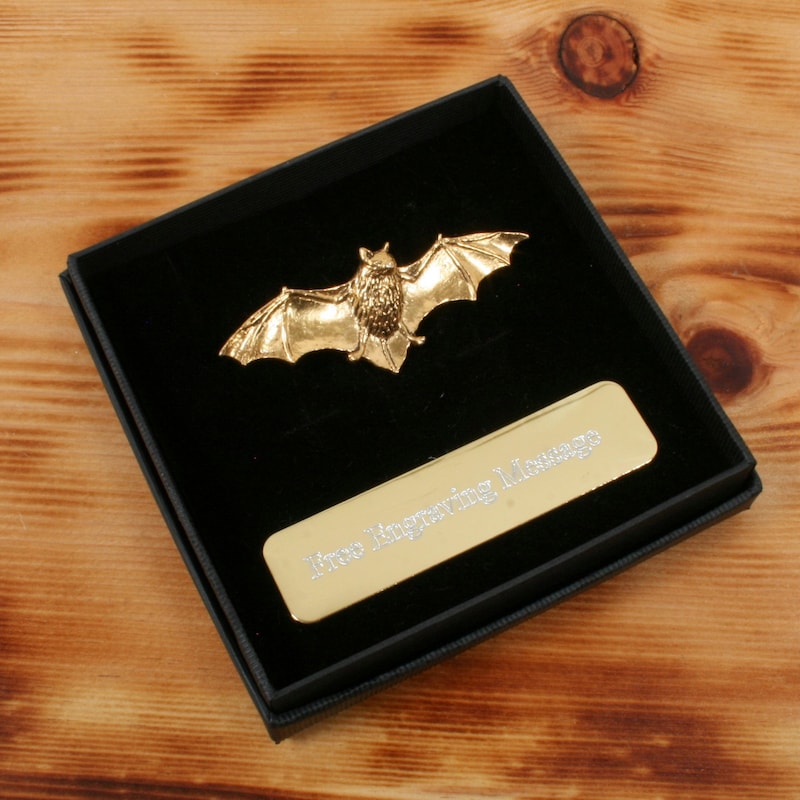 Bat Pin - Etsy