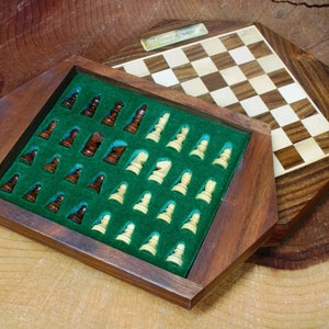 Clan Crests Chess Set Square, Octagonal or Round Magnetic Board With ...