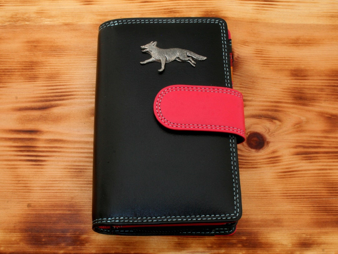 Hunting Ladies Leather Purse RFID Safe With Zip Coin Pouch Womens ...