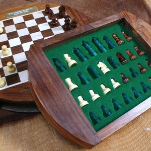 Flags of the World Chess Set Square, Octagonal or Round Magnetic Board ...