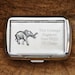 Elephant Hand Rolling Tobacco Cigarette Tin Safari FREE Engraving ...