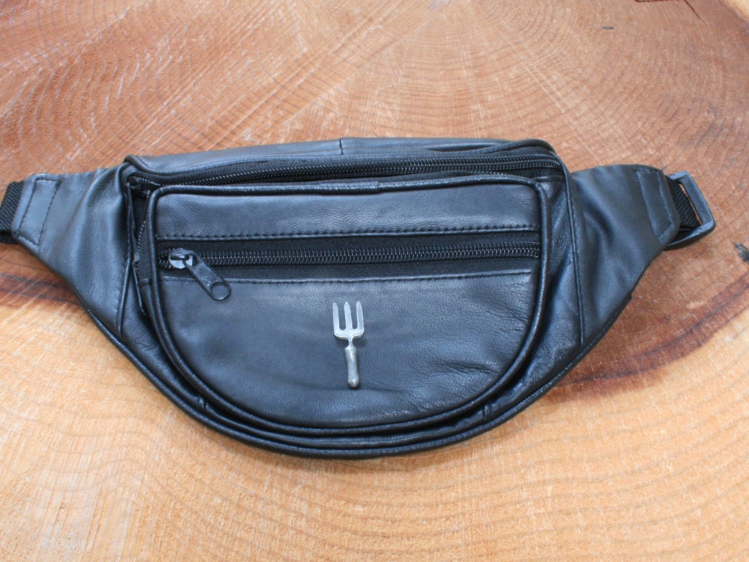 Occupational Tools Leather Bum Bag Adjustable Travel Fanny Pack ...