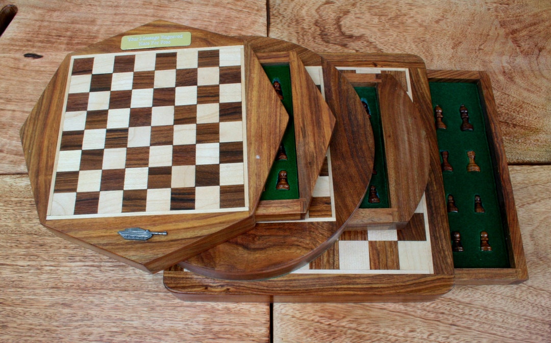 Army Tanks Chess Set Square, Octagonal or Round Magnetic Board With ...