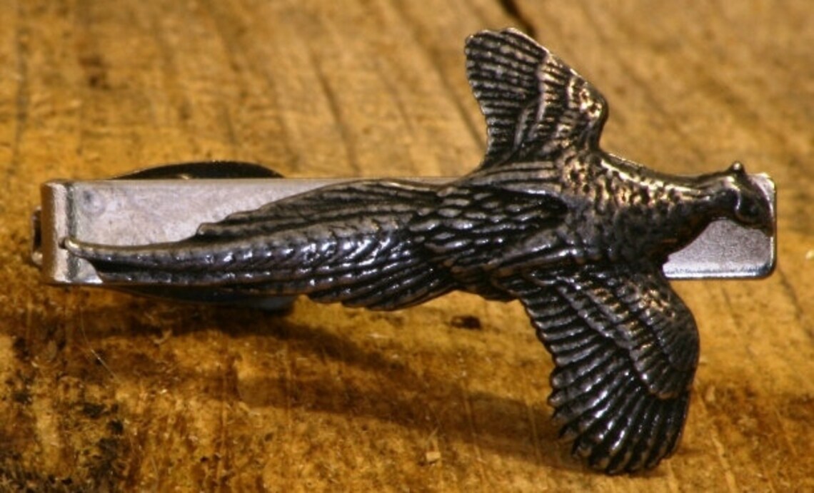 Pheasant Shooting Cufflinks & Tie Slide Clip Mens Gift Set UK | Etsy UK