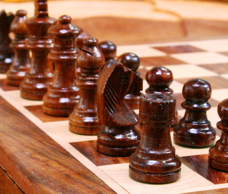 Safari Animals Chess Set Square, Octagonal or Round Magnetic Board With ...
