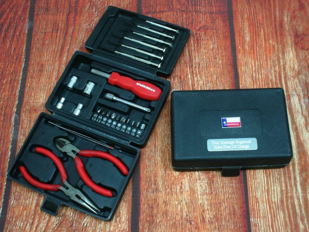 British Military Regiments Home and Garage 26pc Essential Multi Purpose Tool Kit Housewarming ...