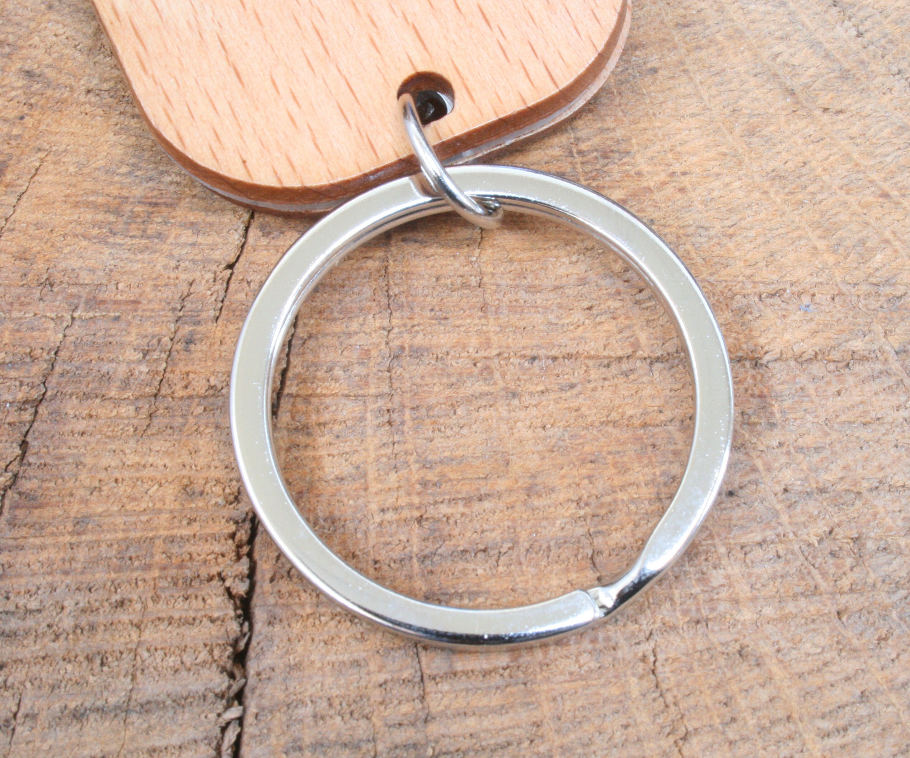 Clay Shooting Keyring Bottle Opener Wooden Stainless Steel Key Chain ...