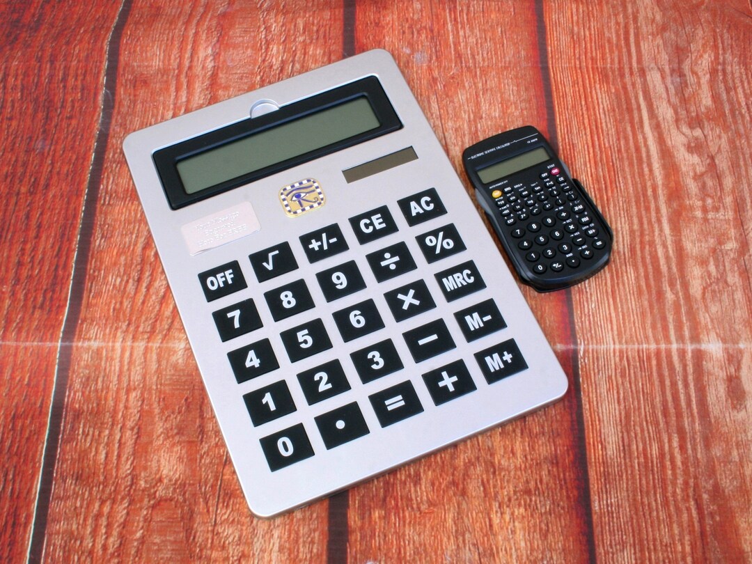 Egyptians GIANT Desk Calculator or Scientific Calculator With ...