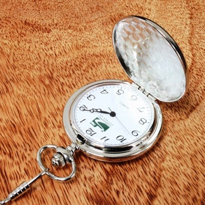 Scots Guards Shield Design Pocket Quartz Watch Pewter Free Engraved ...