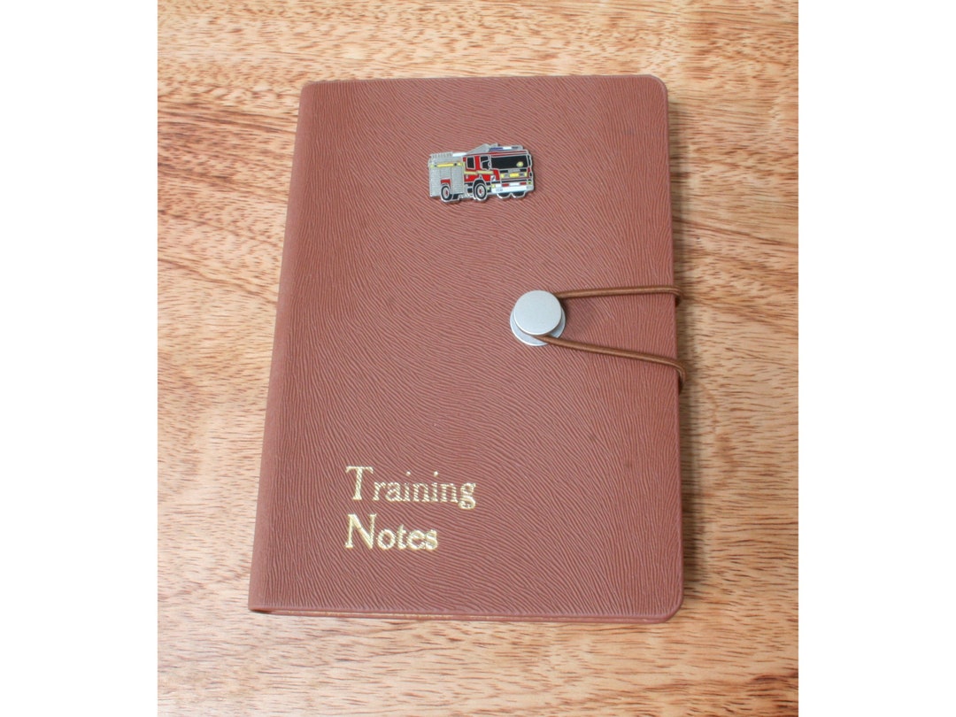 Fireman Training Notes Jotter Notebook Lined Notepad Student Exam Book ...