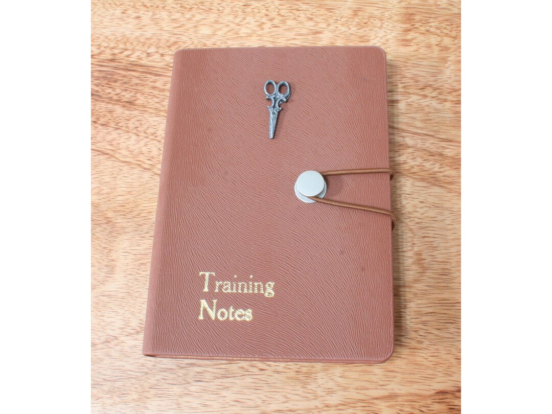 Hairdressing Training Notes Jotter Notebook Lined Notepad Student Exam ...