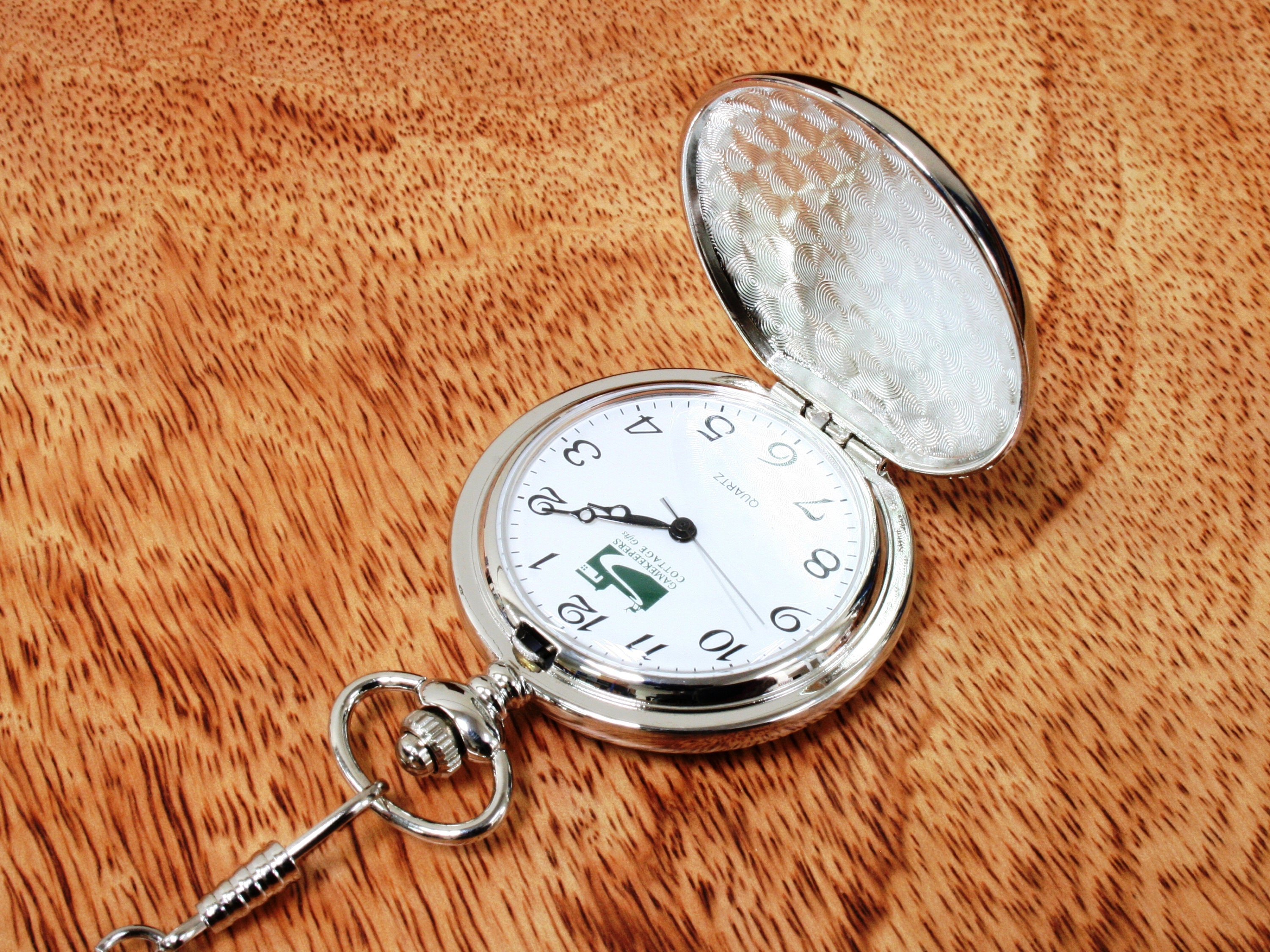 Military Planes Pocket Watch and Chain Pewter Fronted Quartz ...