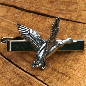 Mallard Duck Cufflinks & Tie Slide Clip Mens Hunting Fathers Day Gift ...