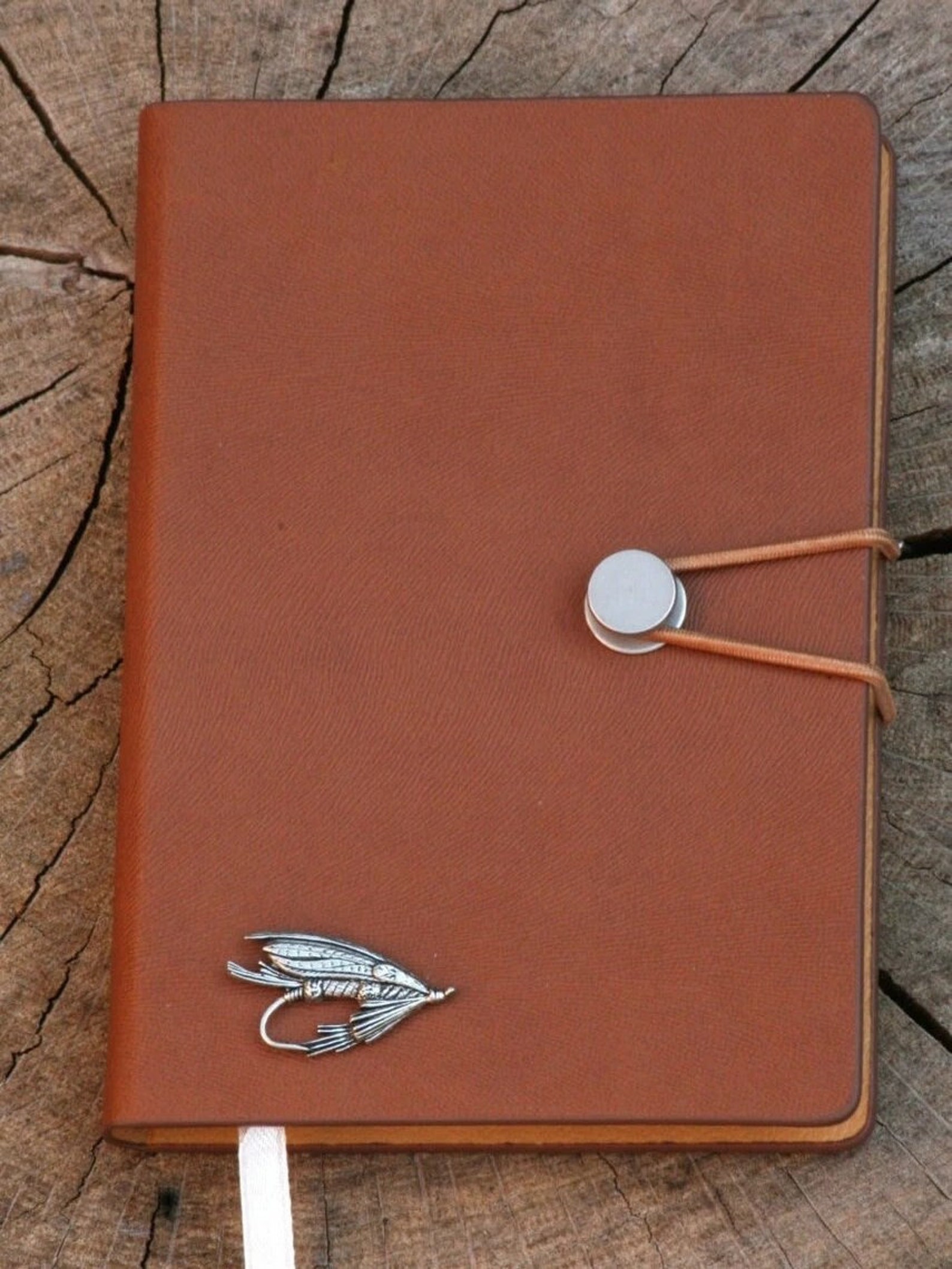 Fishing Fly Pewter Emblem A 6 Notepad Pocket Size Notebook - Etsy