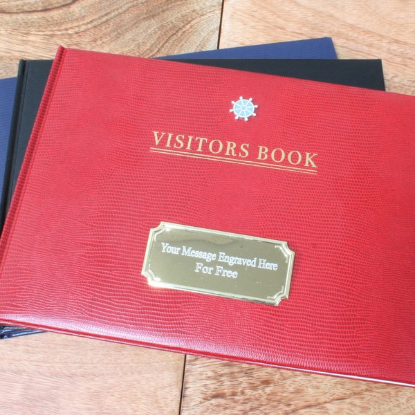 Skull Guest Book - Etsy