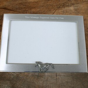 Horse Galloping Photo Picture Frame Fathers Day Gift Landscape - Etsy