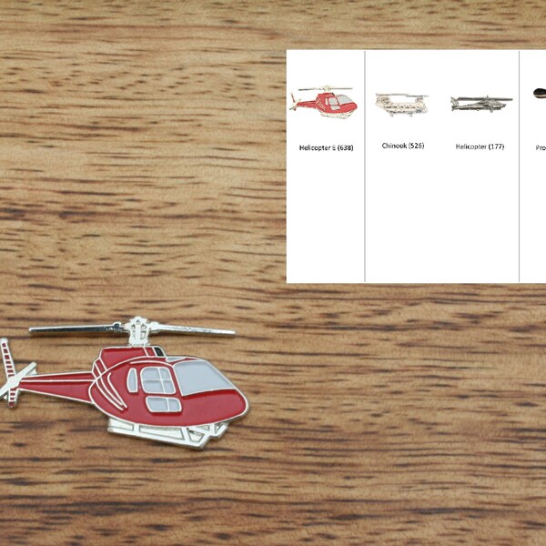 Apache Helicopter Badge - Etsy