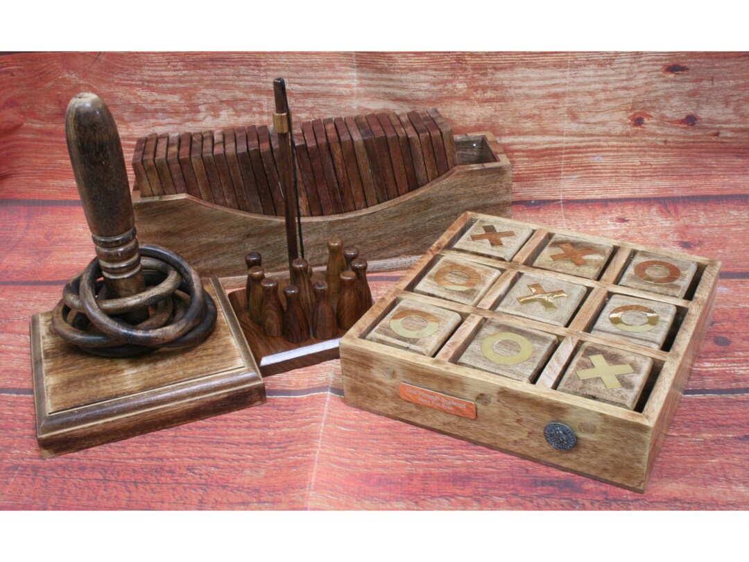 Historical Symbols Dominoes, Noughts & Crosses, Bar Skittles and Hoopla ...