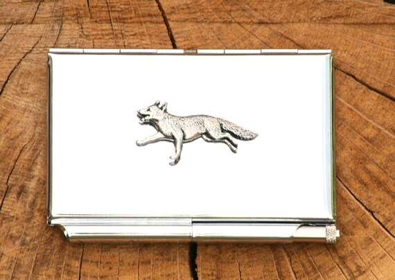 Fox Credit Card Holder Hunting Notepad Shooting Gift | Etsy