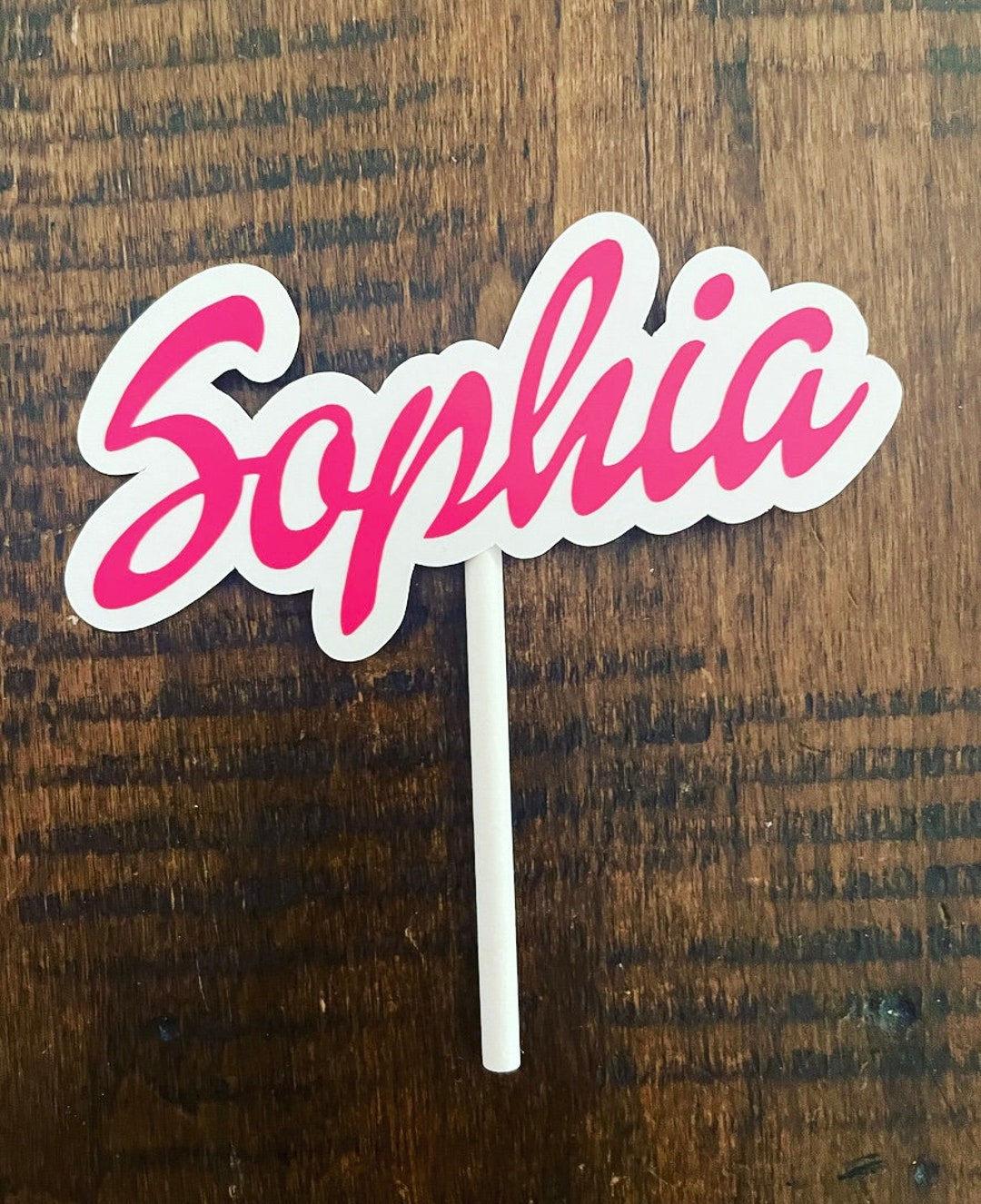 Name Cake Topper - Etsy