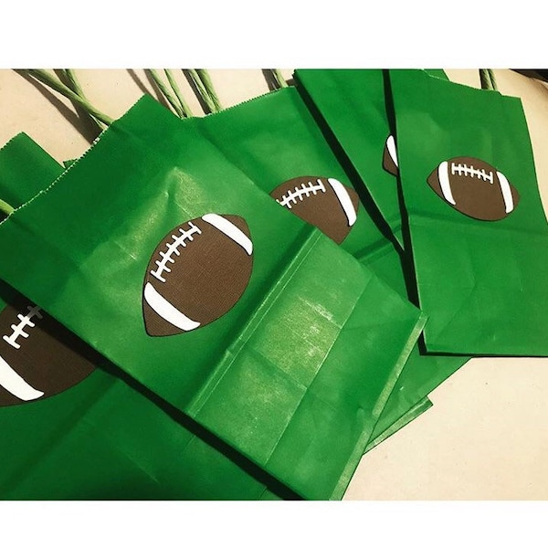 Football Paper Bags - Etsy