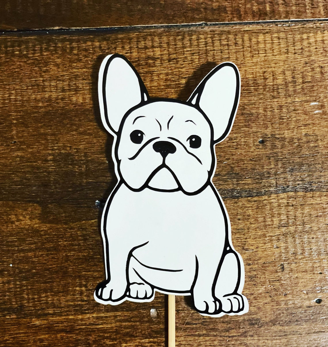 Frenchie Cake Topper - Etsy