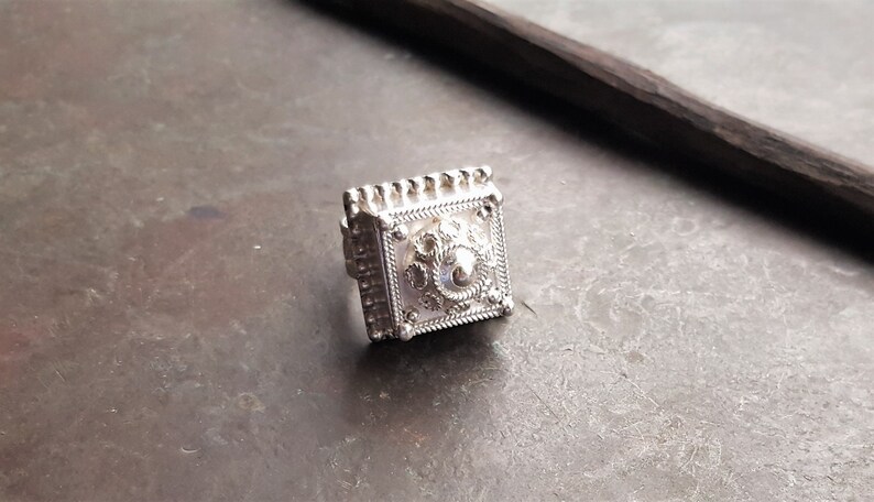 Tuareg Silver Ring From Hoggaralgeria Sahara - Etsy