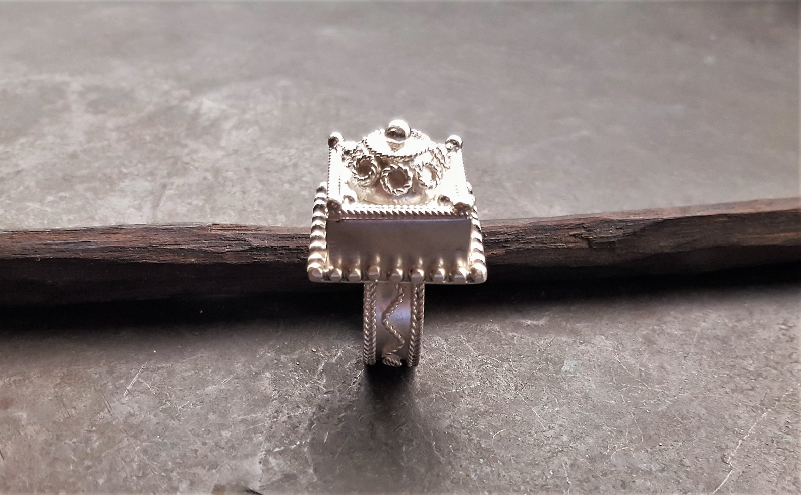 Tuareg Silver Ring From Hoggaralgeria Sahara - Etsy