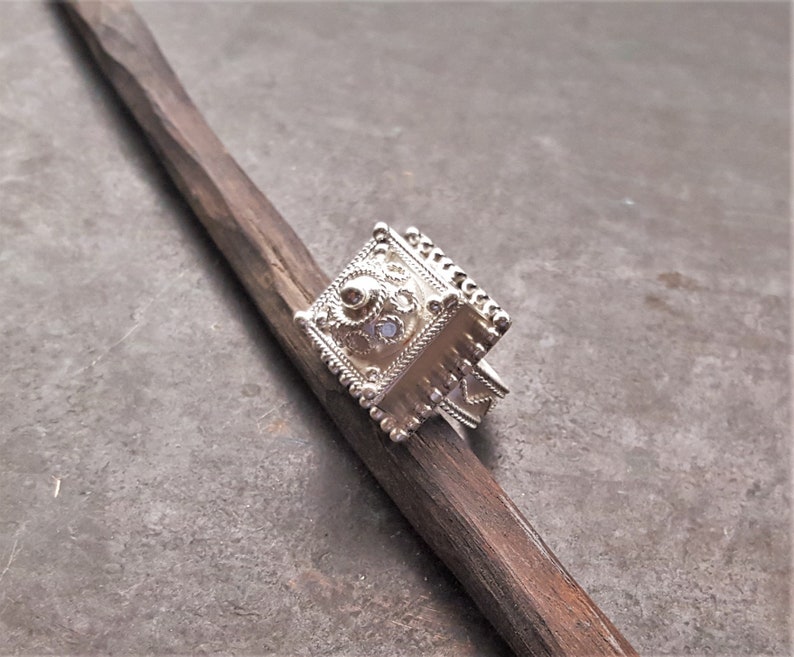 Tuareg Silver Ring From Hoggaralgeria Sahara - Etsy