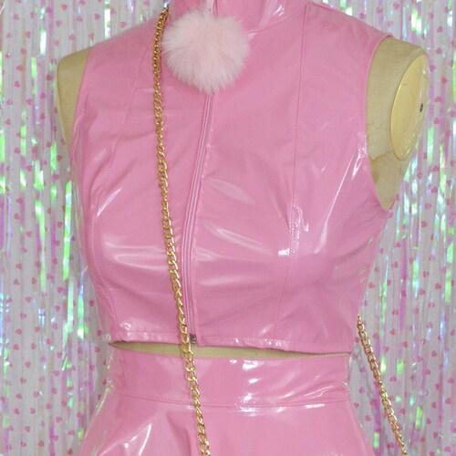 PASTEL PVC 2 Piece Pom Pom Powder Puff Set LILAC | Etsy