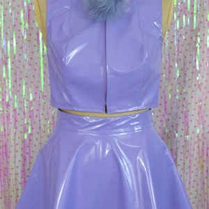 PASTEL PVC 2 Piece Pom Pom Powder Puff Set LILAC - Etsy