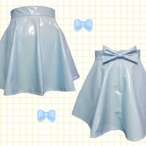 PASTEL PVC 2 Piece Pom Pom Powder Puff Set BLUE - Etsy